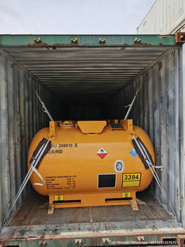 20pcs T21 TEAL TANK UN Portable Alkyls 1.88m3 UN3394 Container Ship to ...