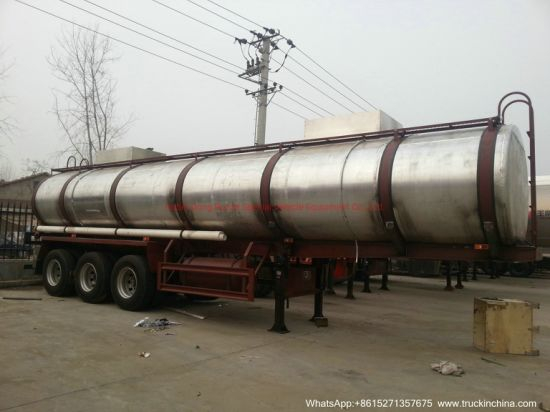 Wholesale Nitric Acid Tanker Trailer Used for Transporting Nitric Acid ...
