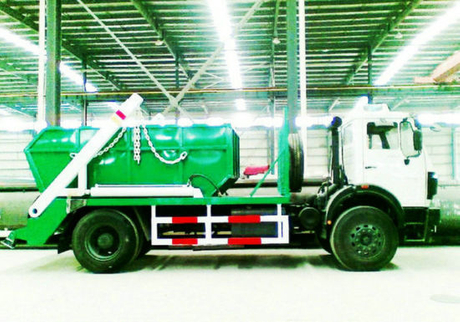 Beiben Telescopic Boom Skip Loader Truck