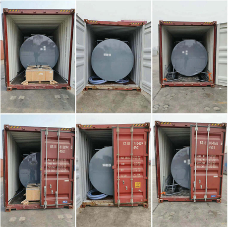 3 Sets Lined PE Tanks 6604Gallon For Storage Transport Sodium ...