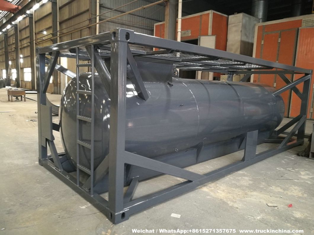 Wholesale Customized Tank Container Sulfuric Acid Isotank (H2SO4 tank container) 20FT, 30FT 15m3 ...