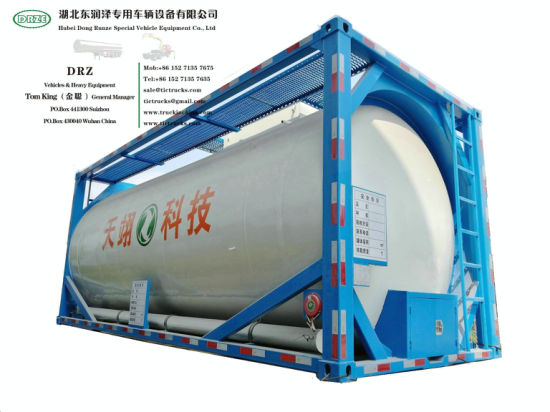 Wholesale 20FT 25m3 Stainless Steel Tank Container for Waste Oil and ...