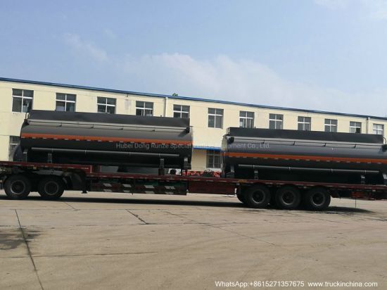 Wholesale Chemical Liquid Tanker Body with Container Locks Trailer Road ...