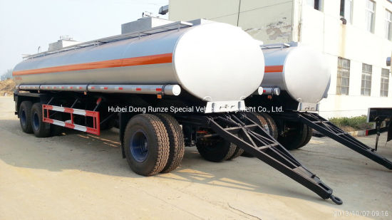 Full Tank Trailer with Draw Bar Dolly 2-3 Axles for Fuel, Water, Oil ...