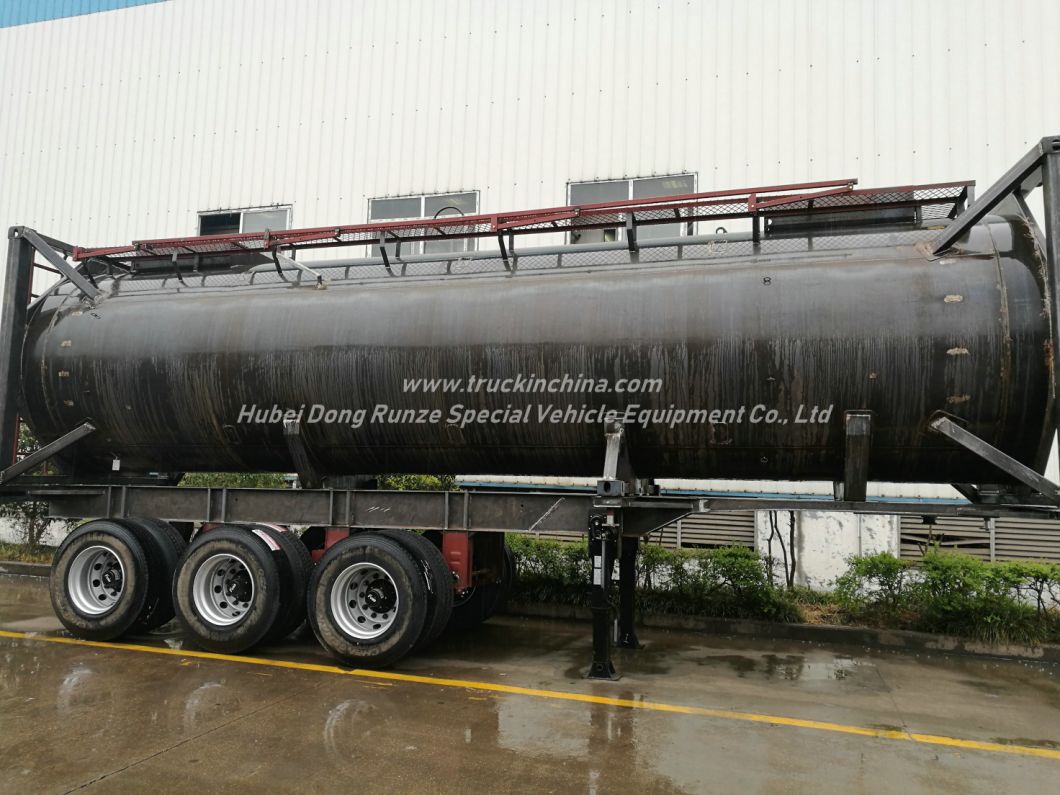 Wholesale Customized Isotank 30FT Chemline Lined Tank for HCl, Naoh ...