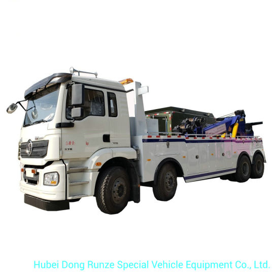 Shacman Heavy Duty Wrecker for Towing 25 Ton Truck Boom Lifting 16 Ton ...