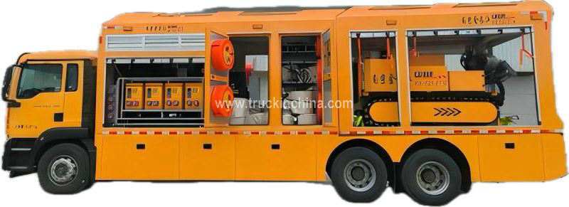 Wholesale SITRAK Drainage Robot Rescue Truck (Remote Large Flow 4200m3 ...