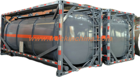 2 UNITS 20FT Sodium Cyanide ISO Tank Container for West Africa Global ...