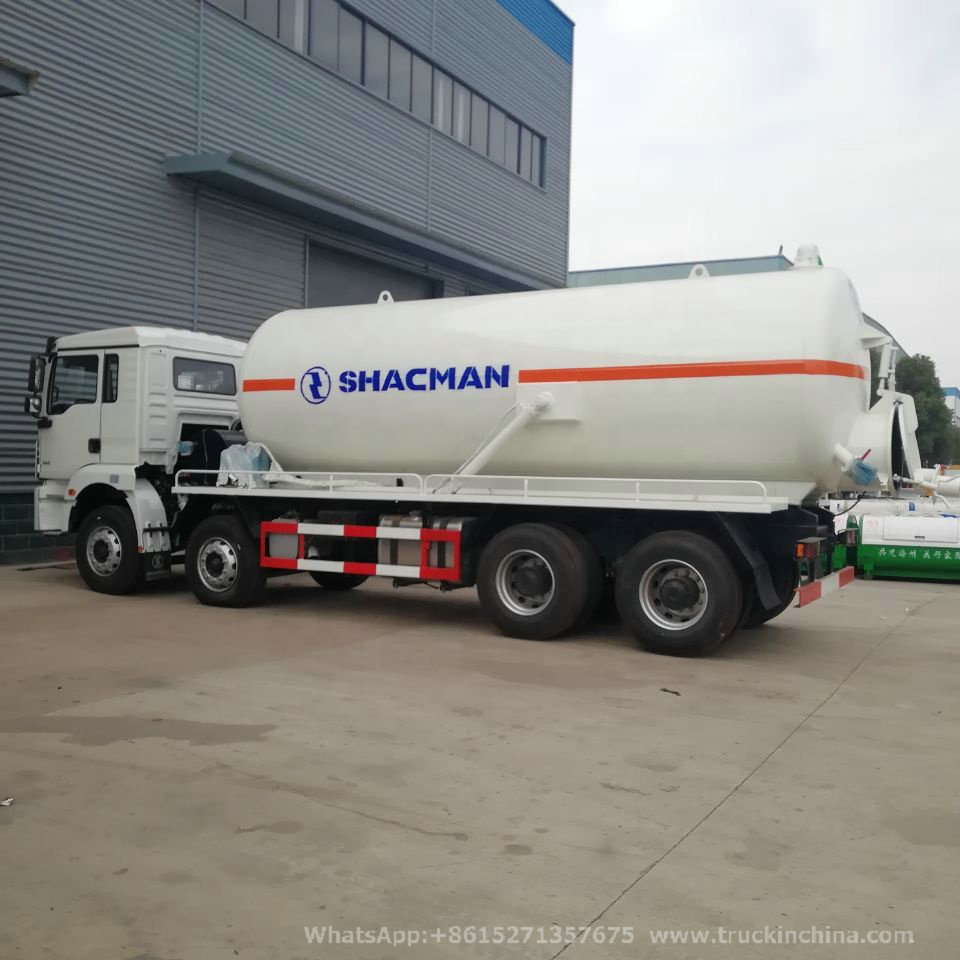 Wholesale Shacman Sewage Suction Tanker Truck (20cbm Vacuum Tank ...