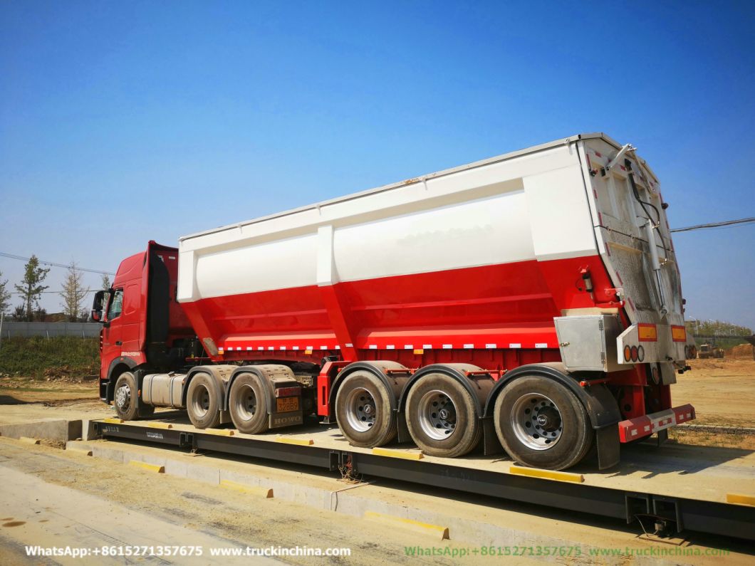 Wholesale Customizing 3 Axle Conveyor Belt Trailer (Self-unloading ...