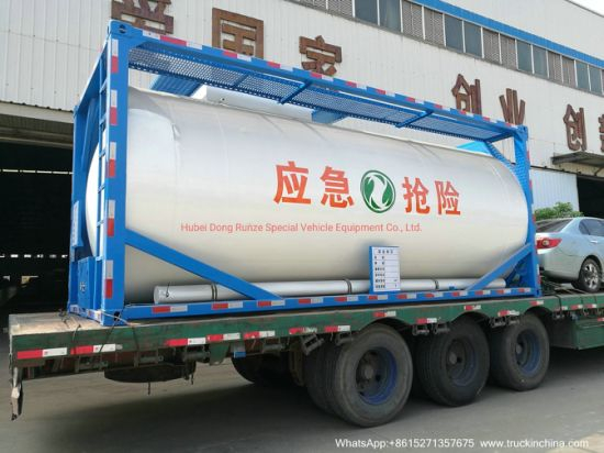 Wholesale 20FT 25m3 Stainless Steel Tank Container for Waste Oil and ...