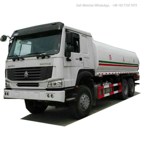 Sinotruck HOWO 6X6 Water Bowser off Road 20t (AWD All Wheels Drive PTO Pump Carbon Steel or ...