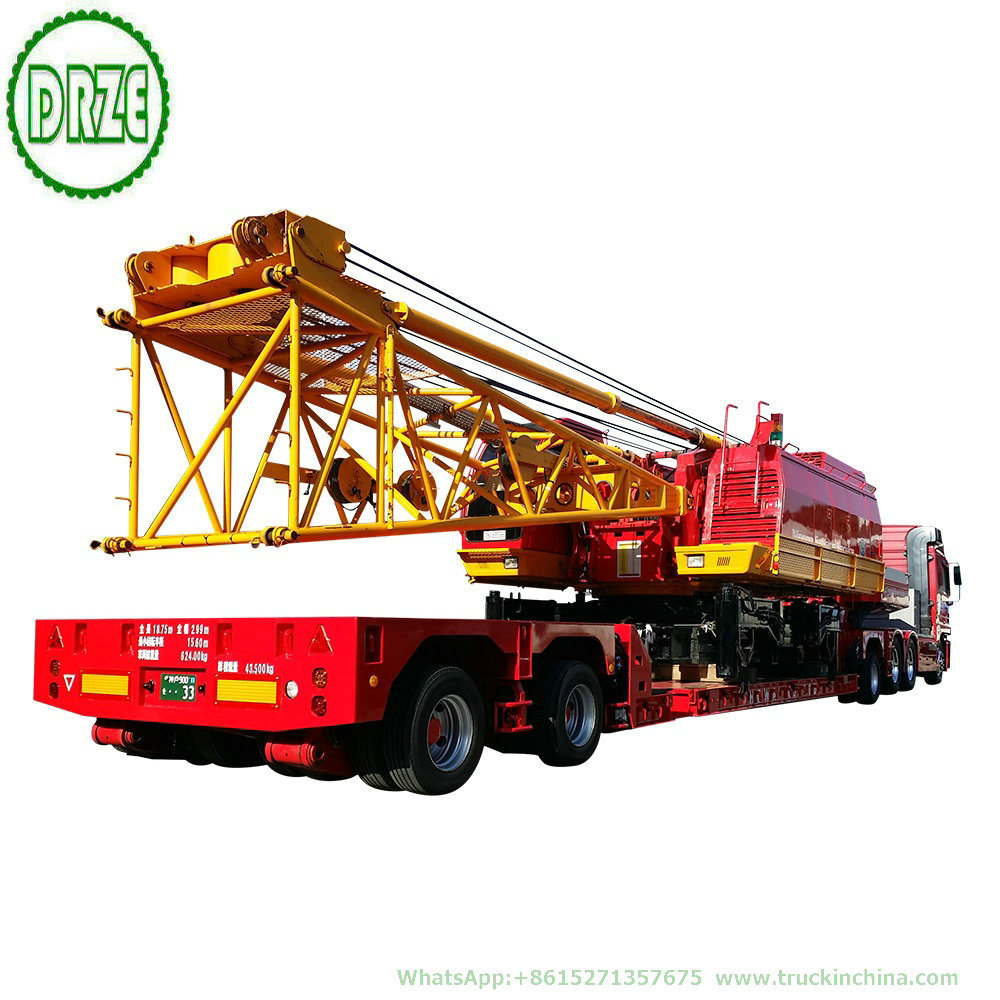 Wholesale Multi Functional Gooseneck Hydraulic Combined Lowbed Trailer ...