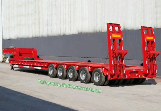 Wholesale Customizing Multi Axle Steering Axle Low Bed Trailer ...