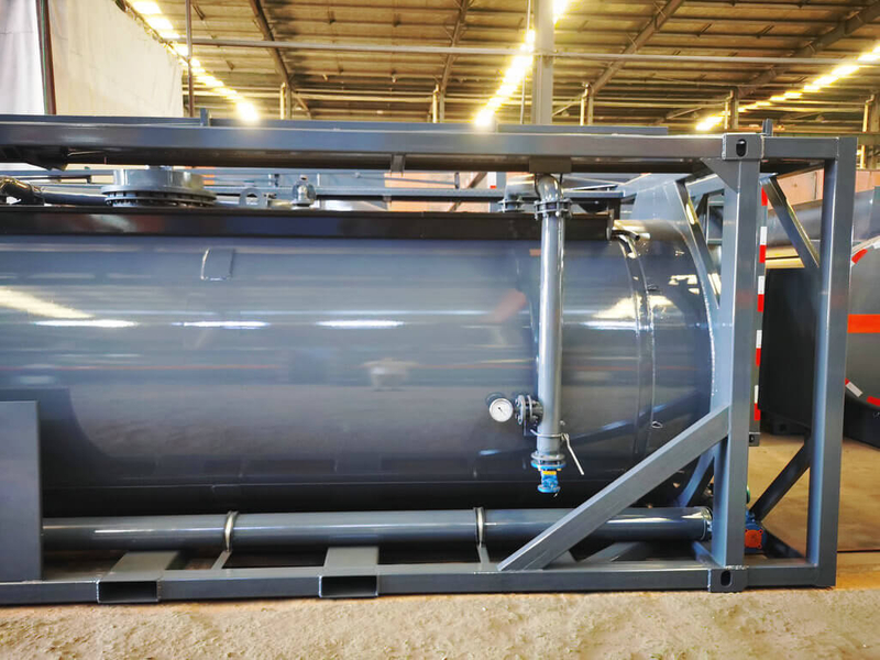 Wholesale Sulfuric Acid Container Tank Lined LLDPE 16mm with Acid Pump Q235B+PE in Chinese ...