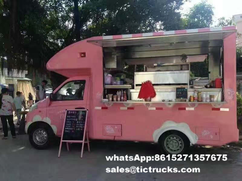 karry food sale van - Hubei Dong Runze Special Vehicle Equipment Co., Ltd