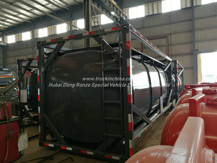 Wholesale 20FT UN1789 Hydrochloric Acid ISO Tank Container 21KL -22KL ...