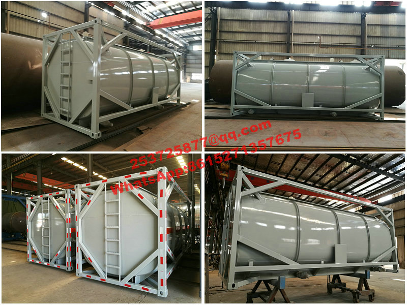 20ft HCL acid tank containers 22000 liters export vietnam - Hubei Dong ...