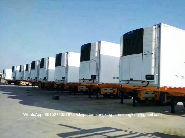 Wholesale Refrigerated Trailers A Freezer Trailers Customizing 3 Axles ...