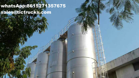 Big Aluminium alloy storage tank 100cbm,200cbm - Hubei Dong Runze ...