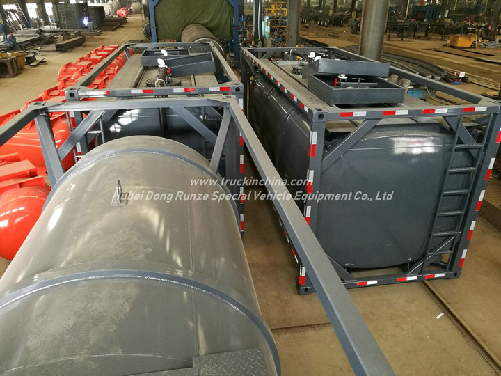 Wholesale 20FT Hydrochloric Acid ISO Tank Container 16KL -20KL Steel ...