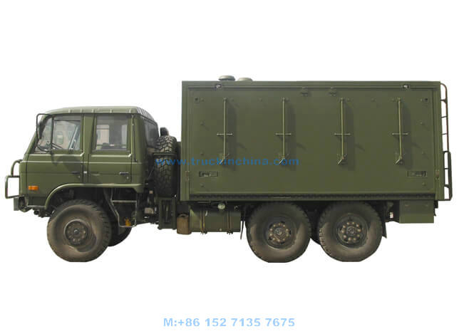 Customizing Military Kitchen Truck 6x6 Offorad Customizing in Chinese ...