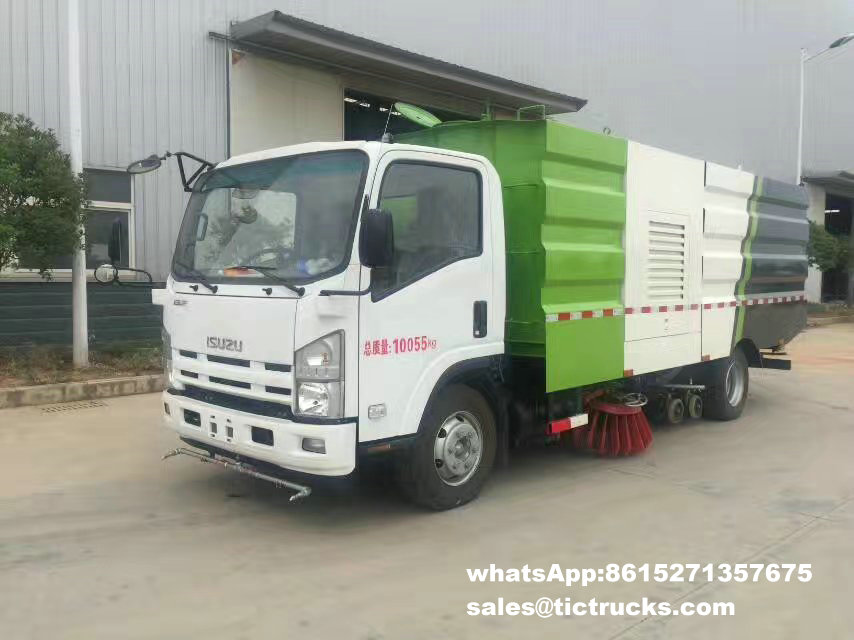 ISUZU Sweeper Trucks For Sale - Hubei Dong Runze Special Vehicle ...