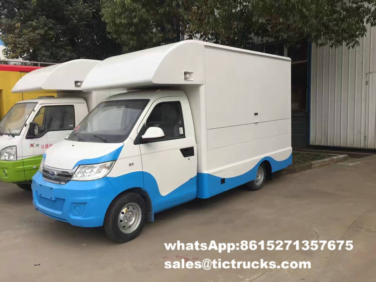 karry food sale van - Hubei Dong Runze Special Vehicle Equipment Co., Ltd