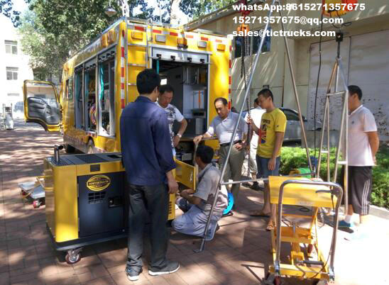 ISUZU salvage rescue Vehicle 700P multi-functional mobile rescue ...