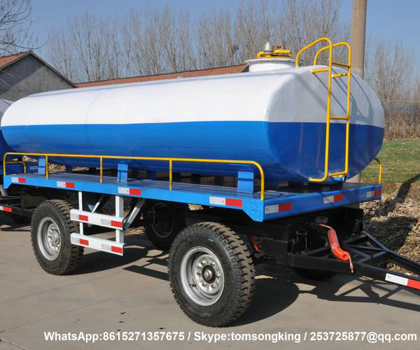 Drawbar Dolly water tank full trailer customizing - Hubei Dong Runze ...