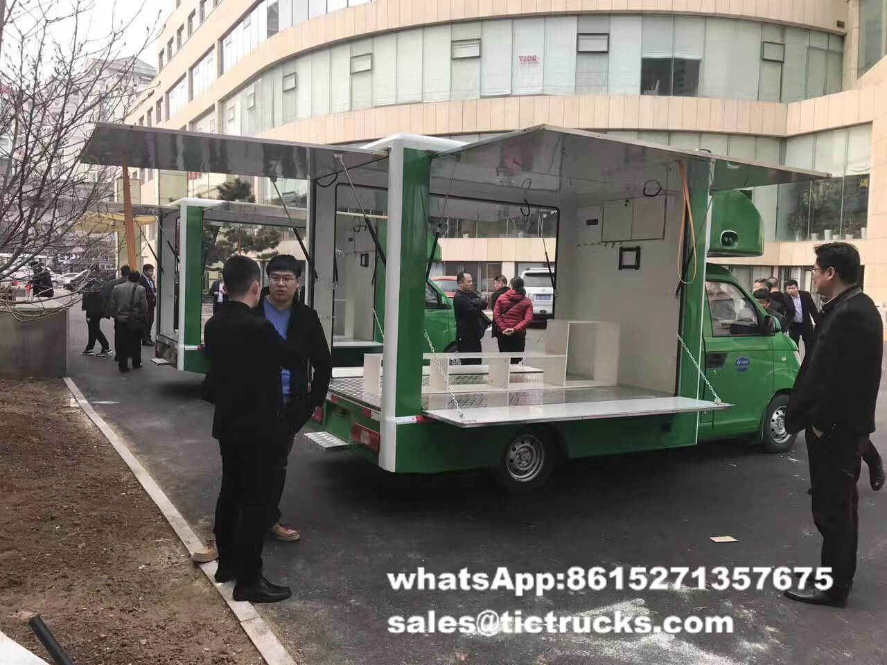 karry food sale van - Hubei Dong Runze Special Vehicle Equipment Co., Ltd