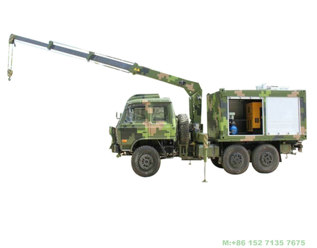 Dongfeng 6x6 Offroad Mobile Power Engineering Maintenance Vehicle ...