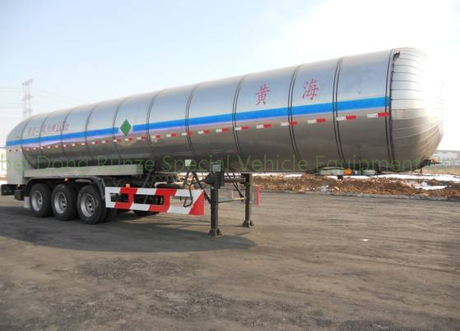 Carbon dioxide liquid, CO2 LCO2 Tanker, Tank Semitrailer