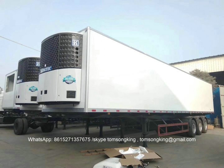 Wholesale Refrigerated Trailers A Freezer Trailers Customizing 3 Axles ...