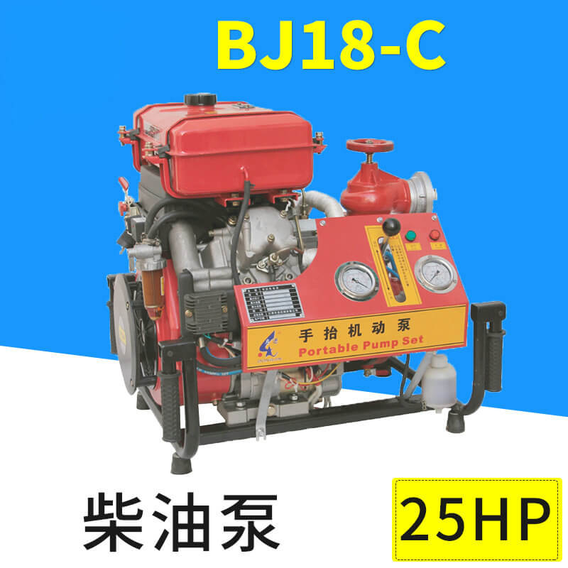 Wholesale Portable Diesel Fire Pump BJ9-C(13HP), JBC5.0/8.6(11HP) BJ18 ...