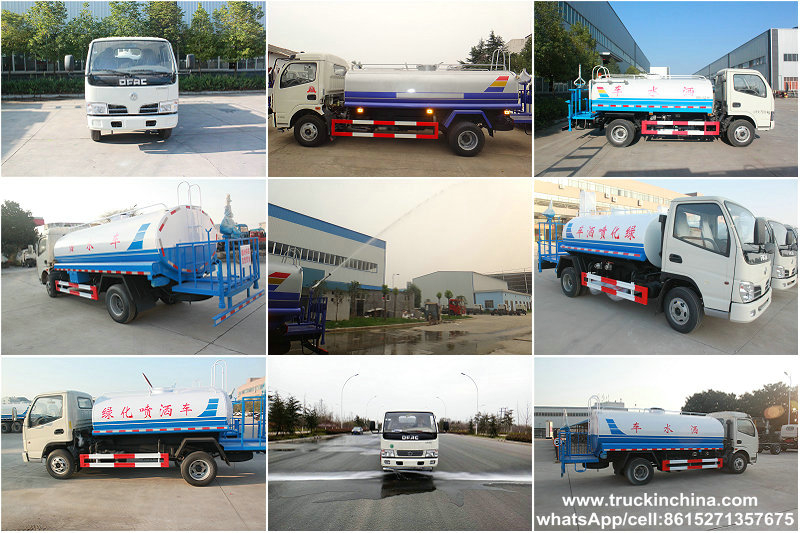 6000L-30000L 95HP -340HP Water tank truck Customization CAMC,Dongfeng ...