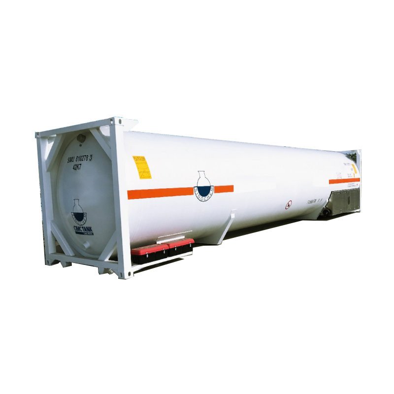 Wholesale 40FT LNG ISOTank Container 45KL in Chinese - Hubei Dong Runze ...