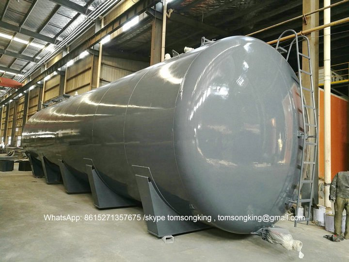 Wholesale Horizontal Storage HCL Acid Tanks Steel Lined LDPE 120000 ...