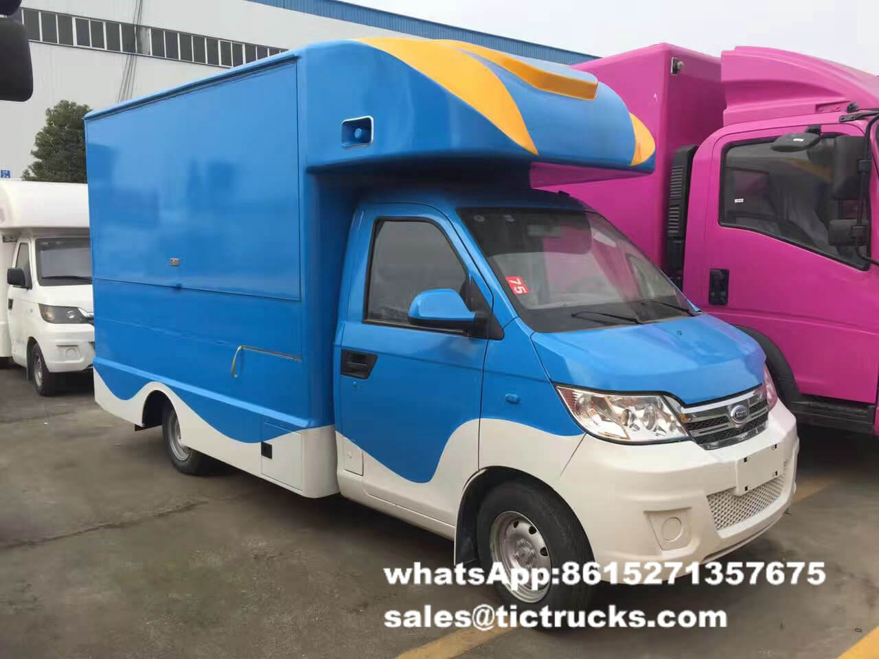 karry food sale van - Hubei Dong Runze Special Vehicle Equipment Co., Ltd